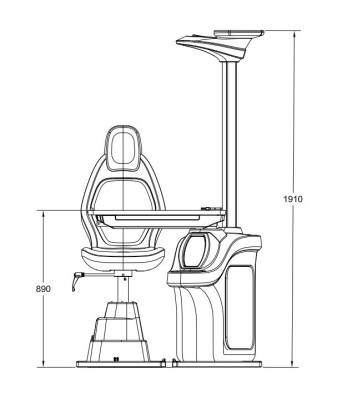 Carleton Optical - Meccanottica PEAK CL Plus Refraction Unit