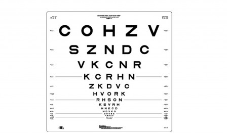 Carleton Optical - LogMar 4m ETDRS Chart 1 Revised